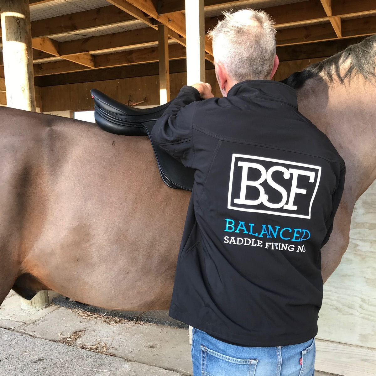 Saddle Fitting. Chris Barnett Saddle Fitter at Balanced Saddle Fitting